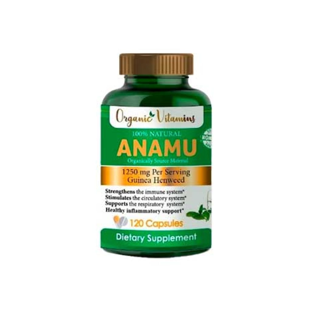 ANAMU 1250 mg 120 capsules - VITAMISAN