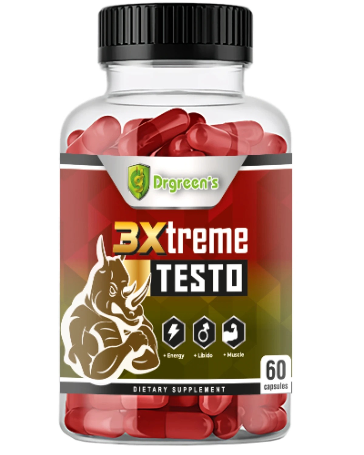 3Xtreme Testo – Men’s Performance Support for Energy, Strength ...