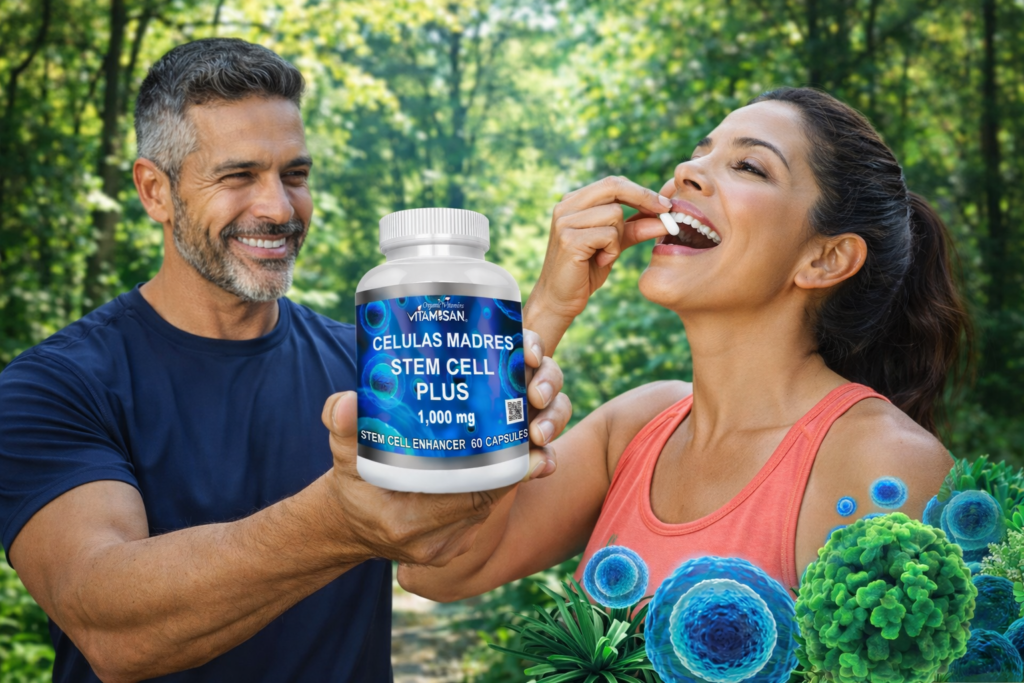 Natural Stem Cell Support with Algae | AFA & Spirulina 1000 mg